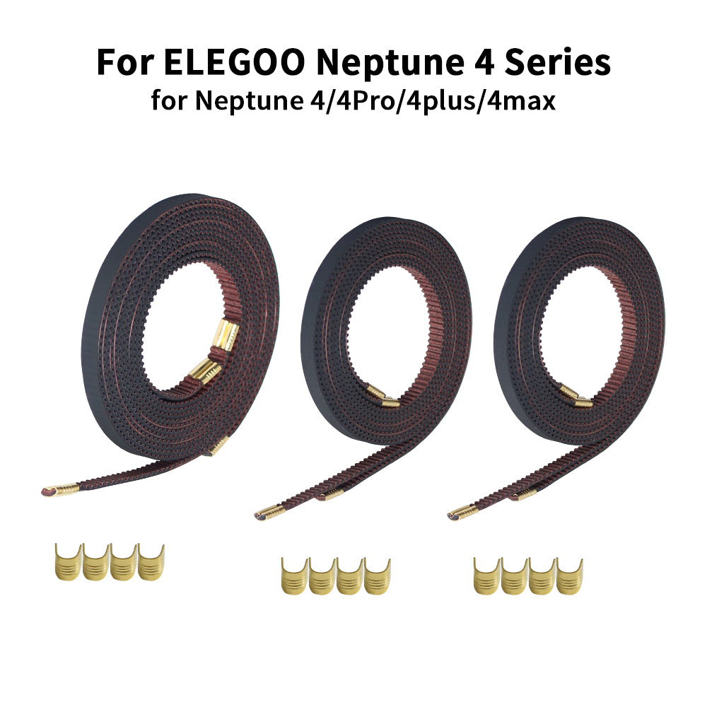 Belt for ELEGOO Neptune 4 Series 2GT Open Timing Belt Non-slip Drive S ...