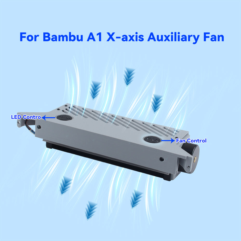 For Bambu A1 X-axis Auxiliary Fan Upgrade High Quality Rapid Cooling F ...