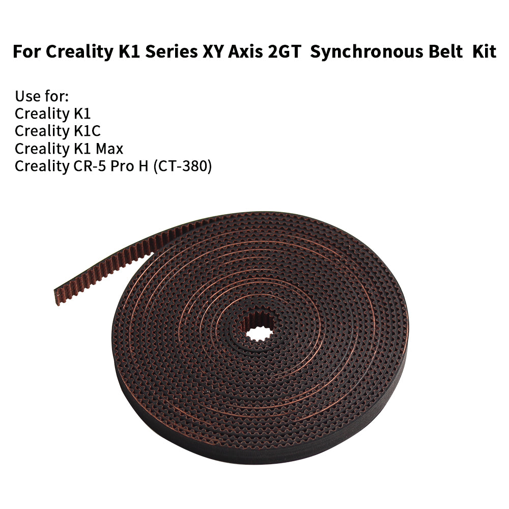 For Creality K1 Series XY Axis 2GT Synchronous Belt Kit 3500MM Length ...