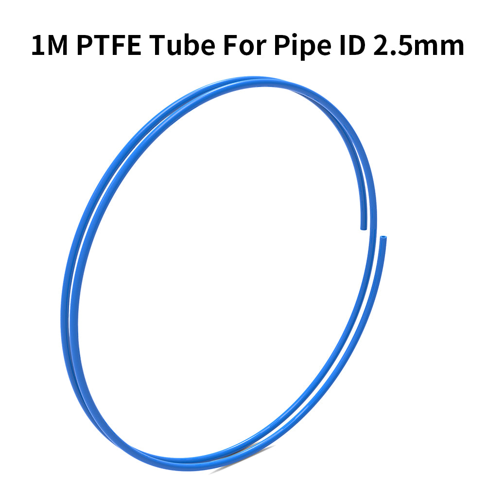 FYSETC PTFE Teflon Tubing 1m 2.5mm ID × 4mm OD PTFE Teflon Tube for Ba