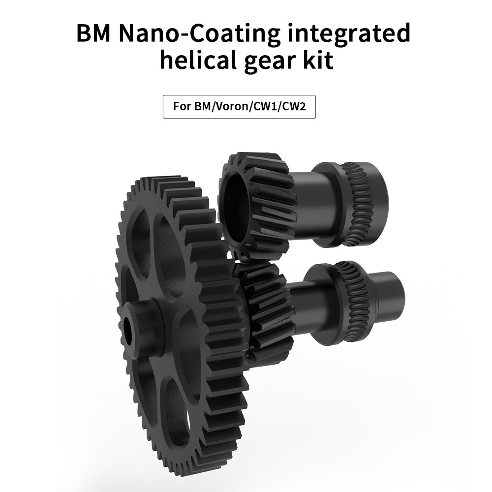 FYSETC CNC Pom Helical Gear Nano Coating Hardened steel Higher precisi