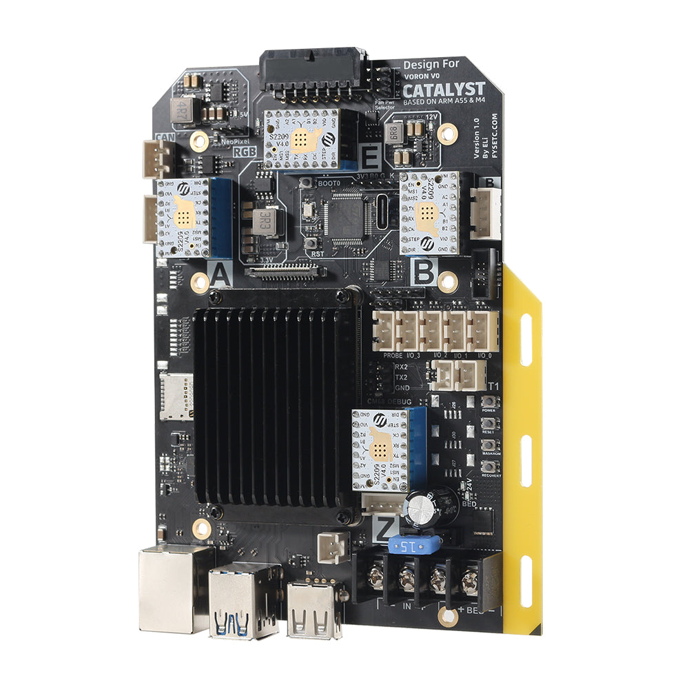 FYSETC CATALYST Motherboard Based ON ARM A55 & M4 support SPI and UART
