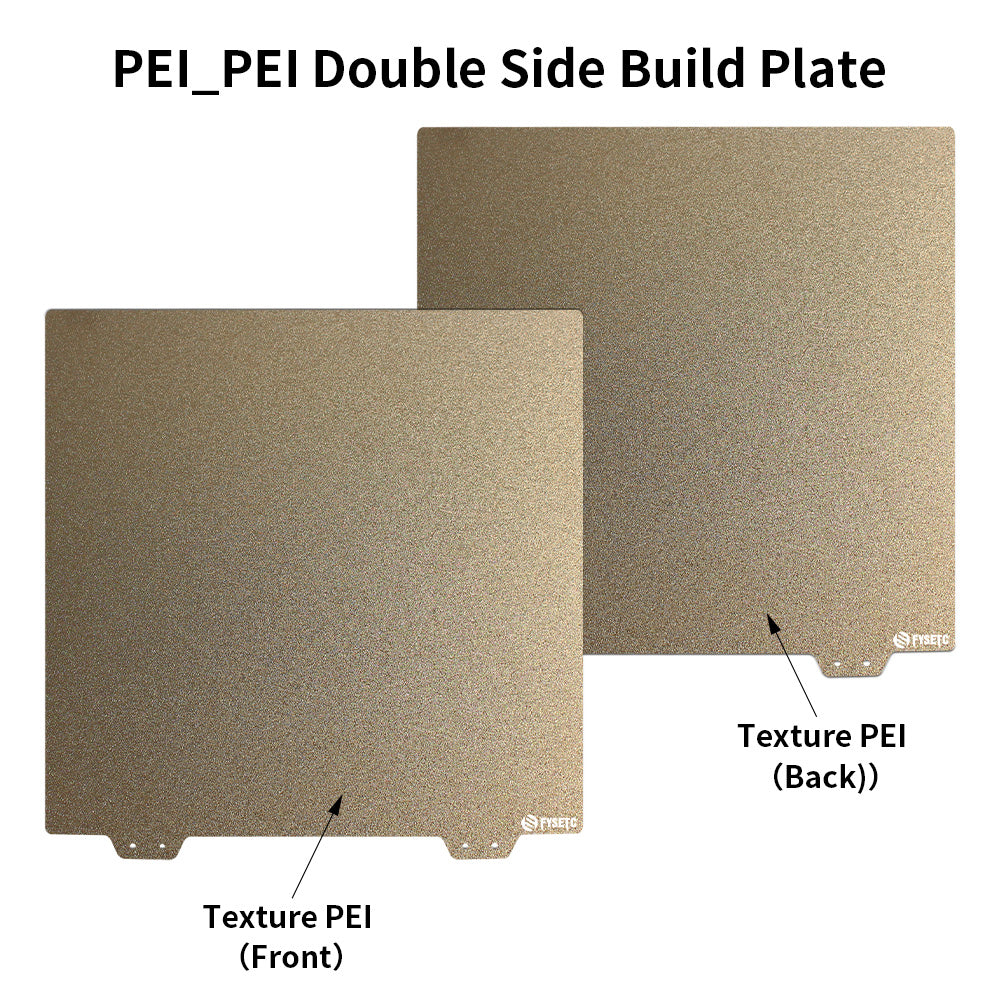 330 * 330mm Double Sided Textured Pei Sheet and Magnetic Build Plat Fo ...