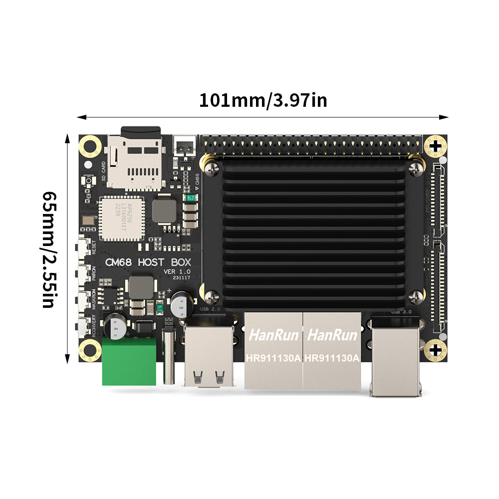 FYSETC CM68 Host BOX Board 9-24V Power Input 5.8G/2.4G dual band WiFi