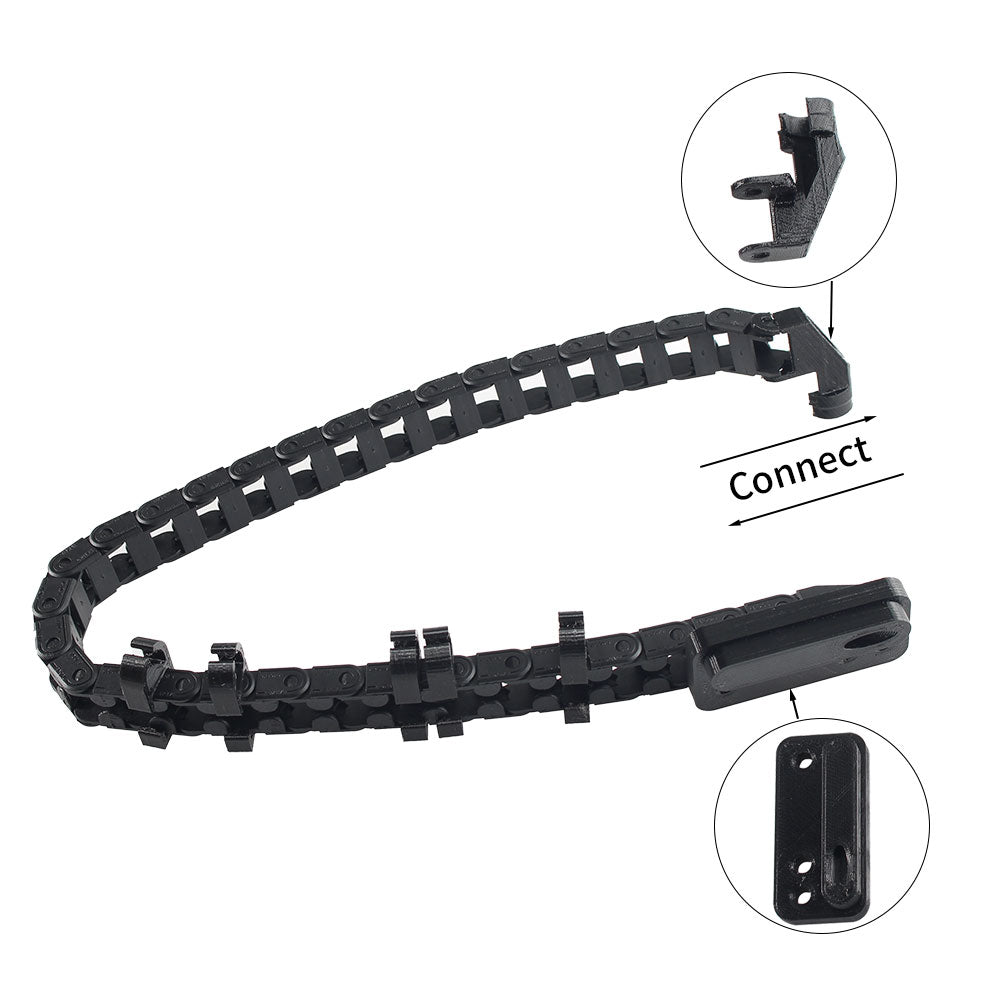 For Bambu Lab p1p Drag Chain Black Openning Type Wire Chains High Qual ...