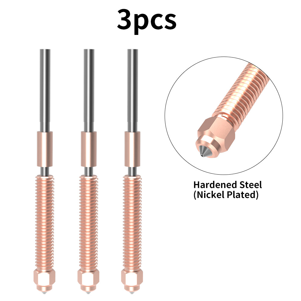 For Creality K2 Plus Upgraded Quick-Swap Nozzle 0.2mm 0.4mm 0.8mm Hard ...