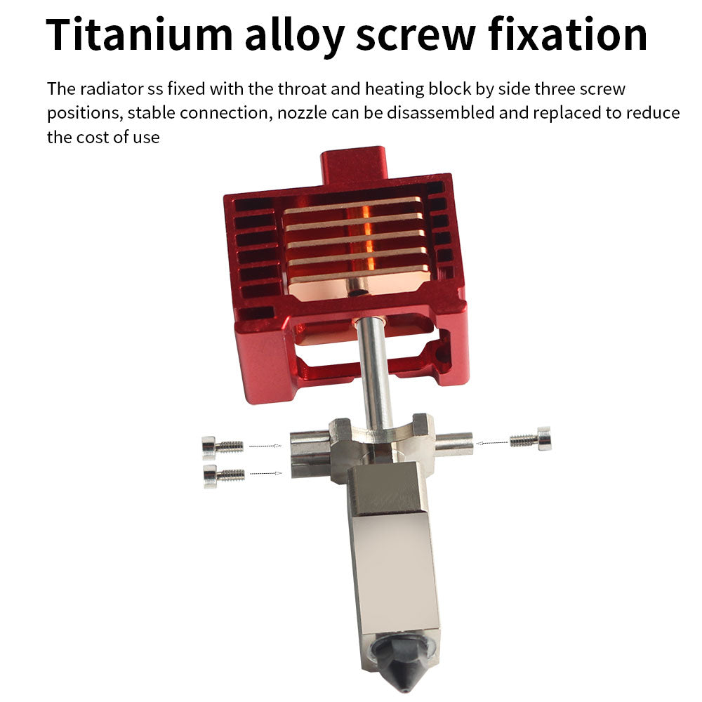 FYSETC Upgrade Hot End Upgrade TZ 3.0 Hotend For Bambu Lab X1 Series 3