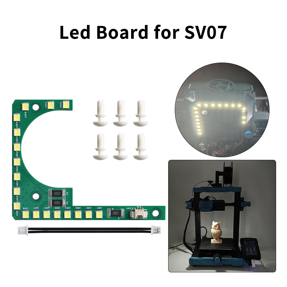For Sovol Printer SV07 Extruder Transfer Adapters Plate Board 3D Print ...
