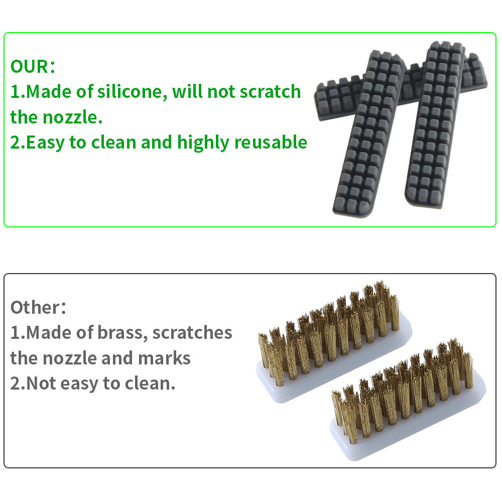 FYSETC Nozzle Silicone Brush Using For Bambu Lab's A1/A1 MINI 3D Print