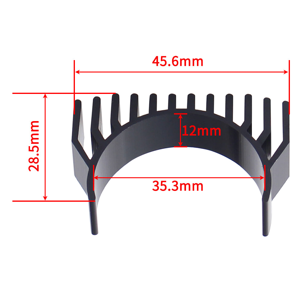 FSYETC Temperature Cooler Aluminum Heatsink Heat Sink Motor Cooling HE ...