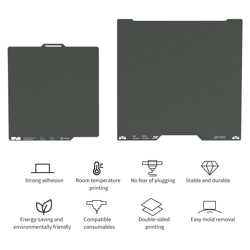FYSETC CryoNix Upgraded Build Plate Double-sided Easy To Printing Stee