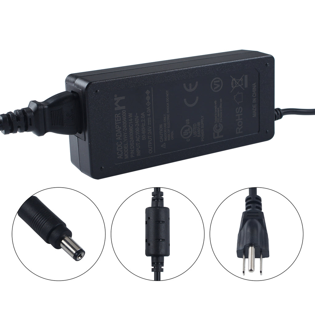 Switching Adapter 24V 4A for AMS 2 Pro Bambu Lab 3D Printer AC DC Adap ...