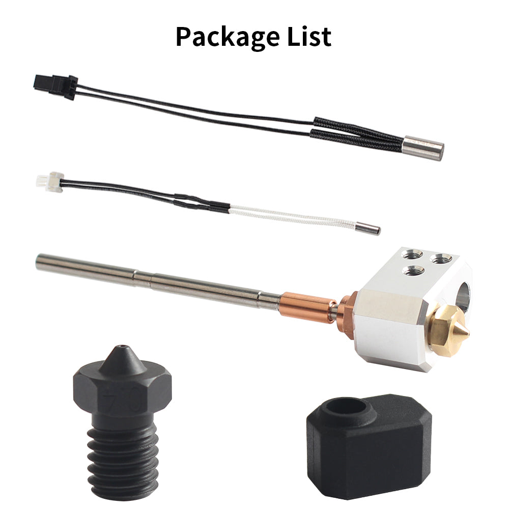 For Prusa MK4 Extruder Hotend Kit with High Quality Heating Block Sili ...