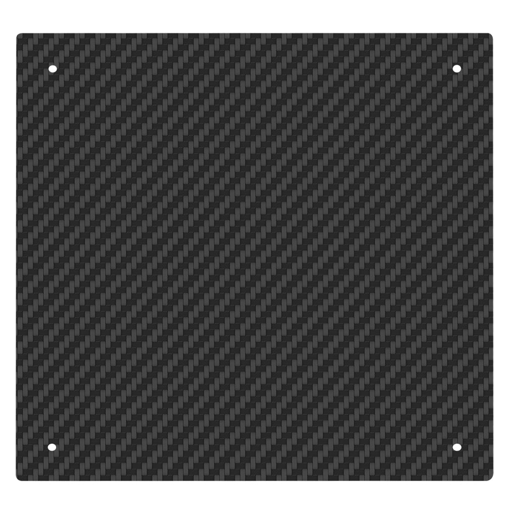 Carbon Fiber Texture support plate and Build Plate Bracket Kit for LH ...