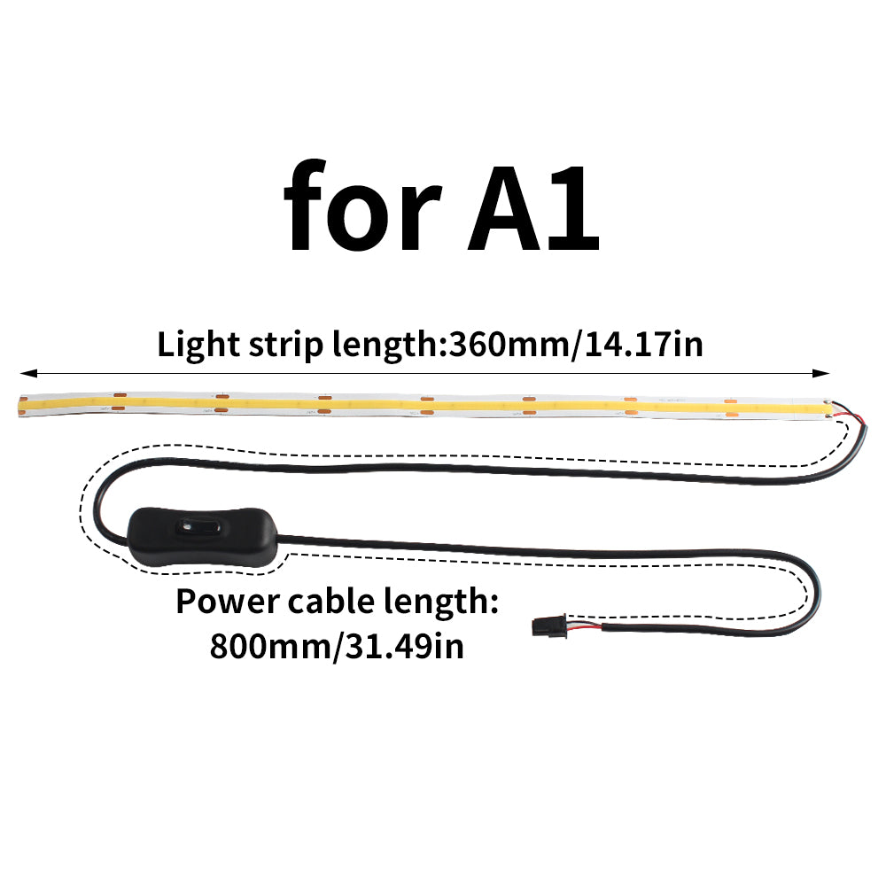 For Bambu Lab A1/A1 MINI Led Light Strip Ra95 Fill Light 24V LED – FYSETC