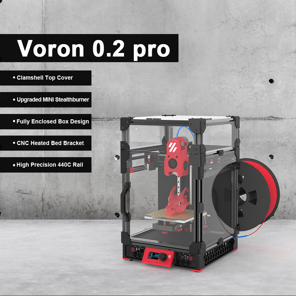 Voron 0.2 R1 V1.1 Pro Corexy 3d Printer Fast Printing High Precision P ...