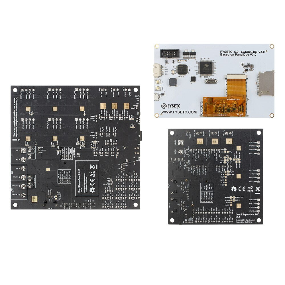 Cloned Duet 3 6HC and Duet 3 Expansion 3HC and 5i Screen Upgrades Con ...