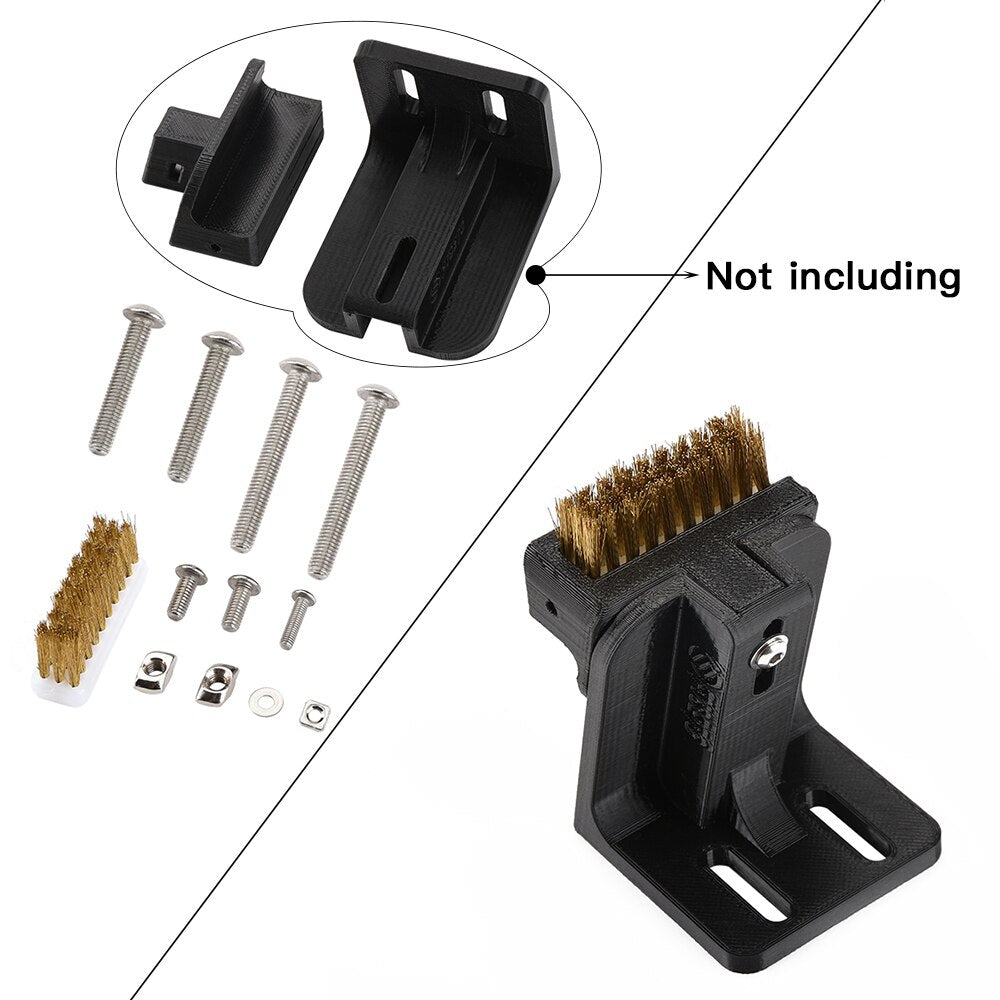 FYSETC 3D Printer Cleaner Tool Copper Wire Toothbrush Copper Brush Ha