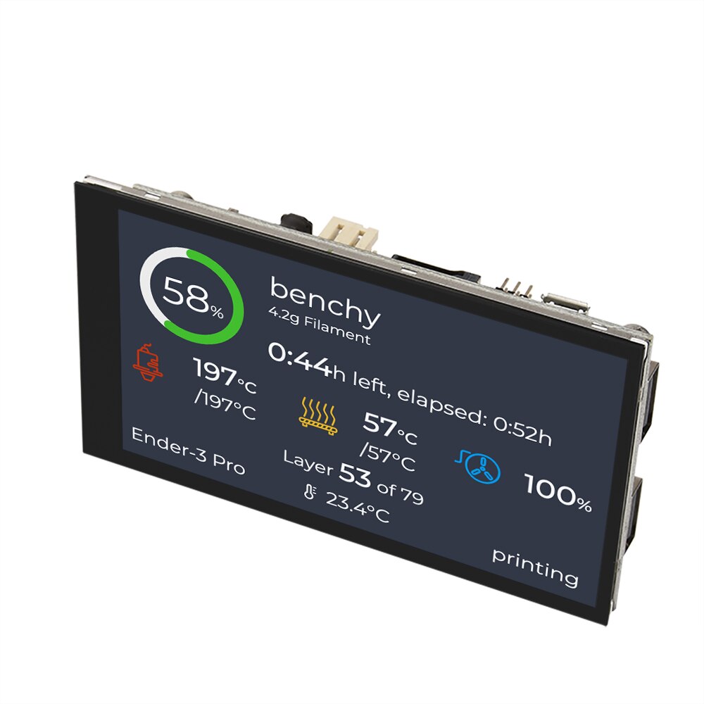 Raspberry Pi CM4 HMI Display Module Small and High Resolution HIM DPI – FYSETC